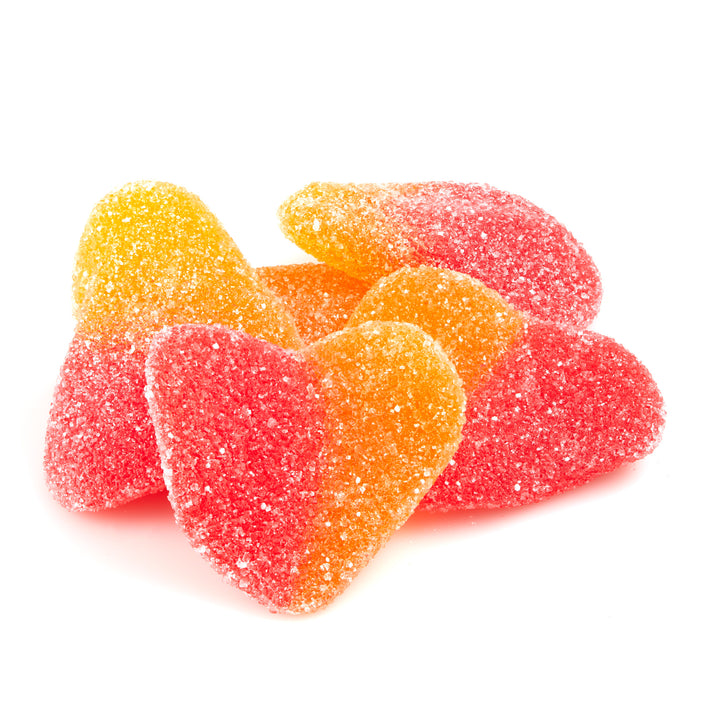Vegan Peach Hearts Gummies – NC Chocolatier